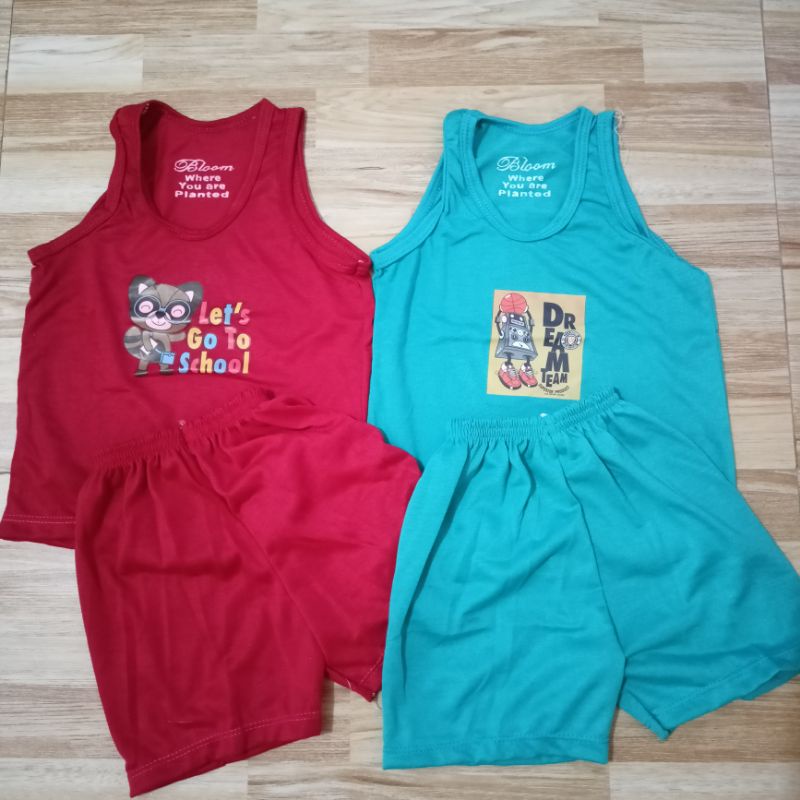 Colored Sando Short Terno for Baby 3-6 months | Shopee Philippines