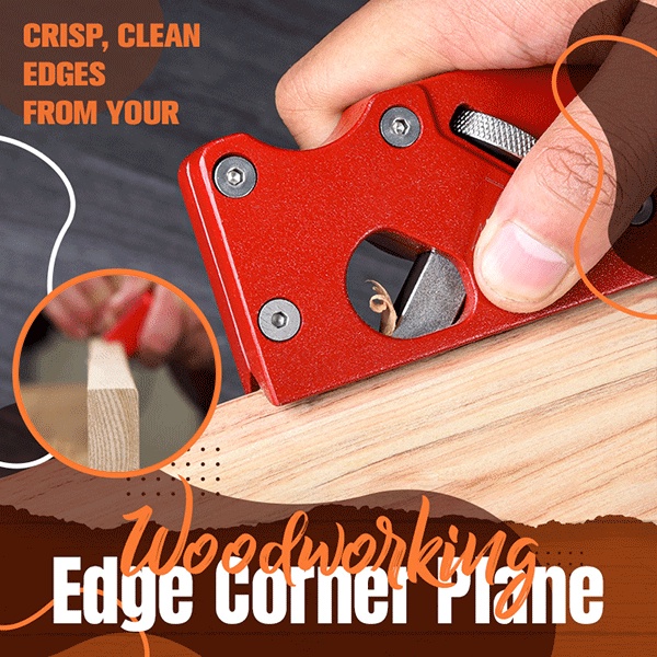 Edge Woodworking Corner Plane 45 Degree Beveling Planing Flat Blade ...