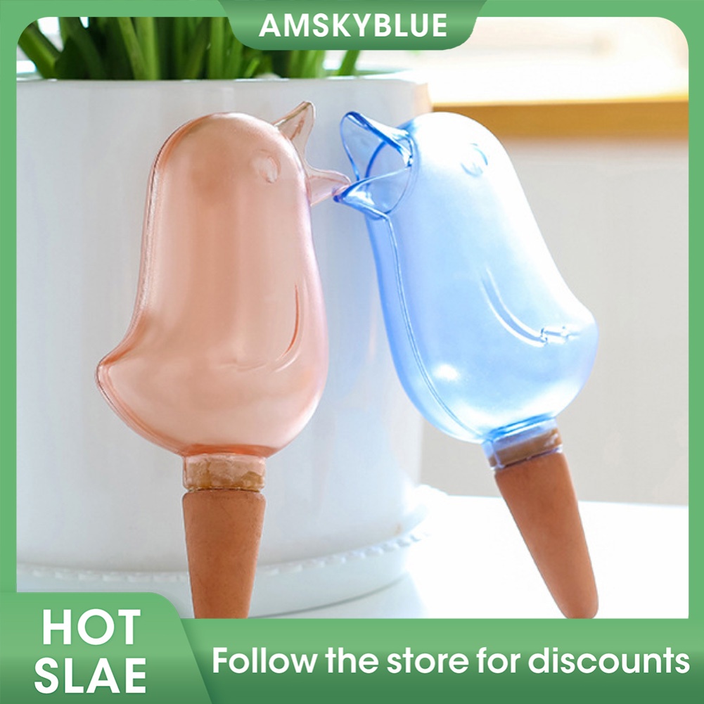 AMSG-Bird Shape Automatic Plant Waterer Self Watering Drippers Water ...