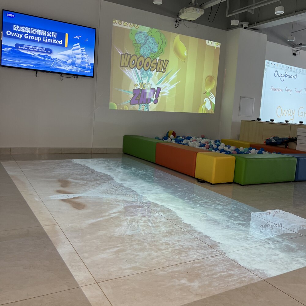 Hottest Interactive Video Projection Wall Floor Game with Sea,Fish,Star ...