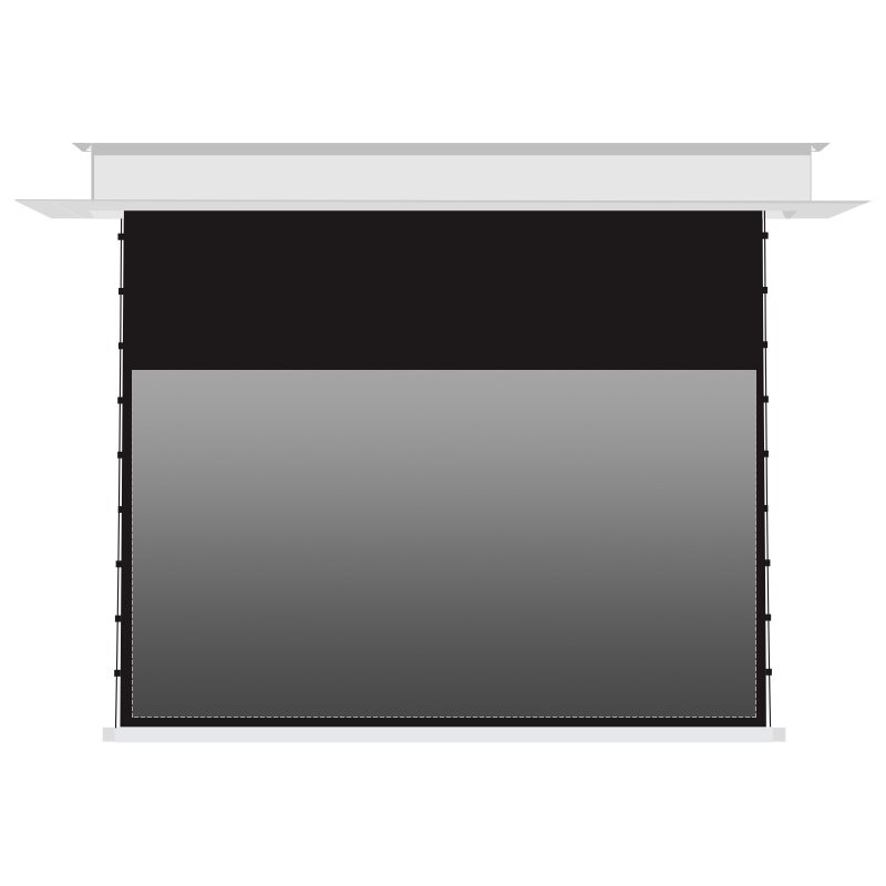 100 Inch AI Smart In-Ceiling Electric Tab-Tensioned ALR Projector ...