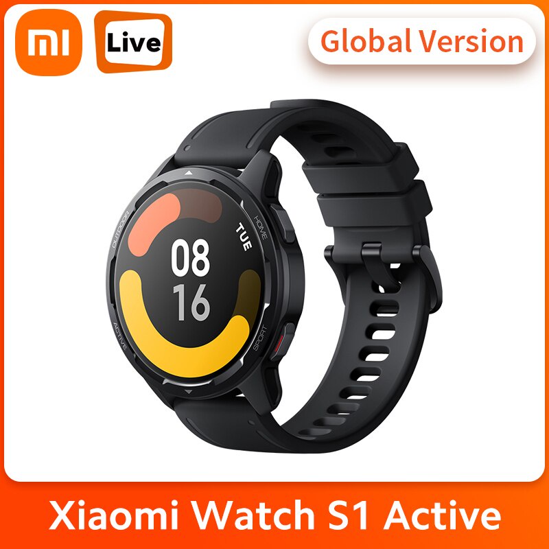 Xiaomi Watch S1 Active Global Version 1.43" AMOLED Display Bluetooth ...