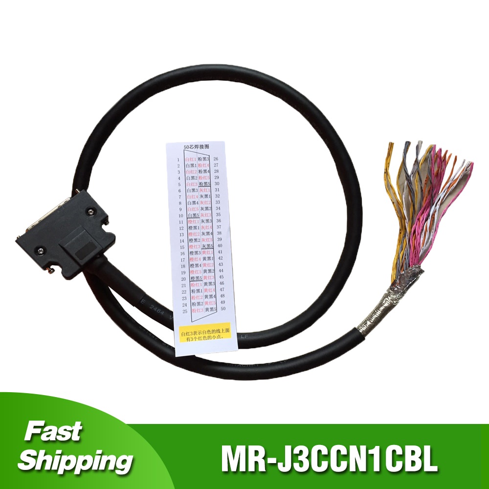 MR-J3CCN1CBL for Mitsubishi Servo CN1 J3 J4 JE-A Communication Cable MR ...