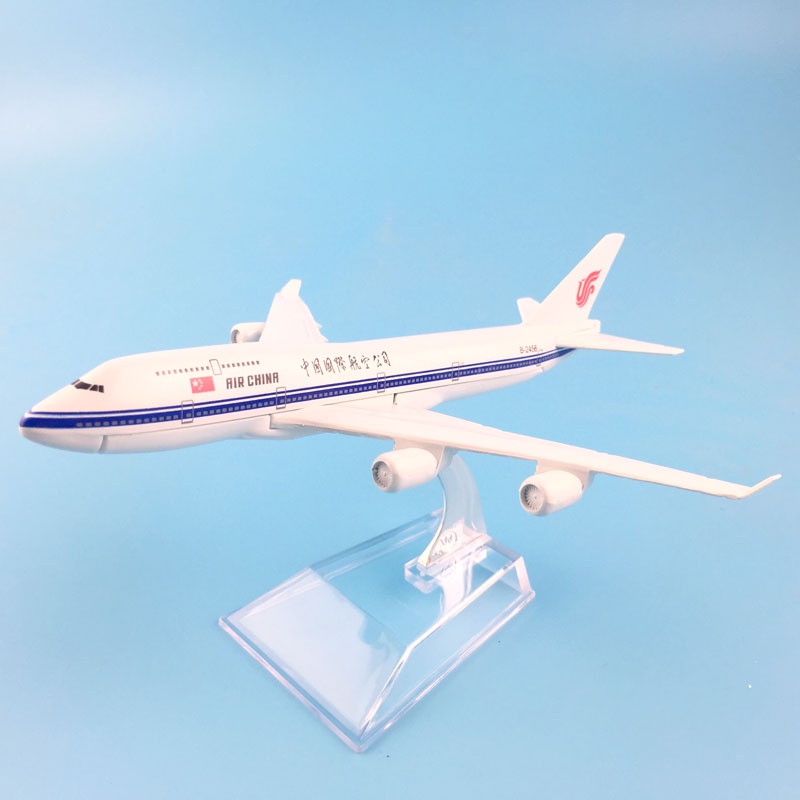 Air China Limited Boeing 747 - 400 alloy metal model plane 16cm child ...