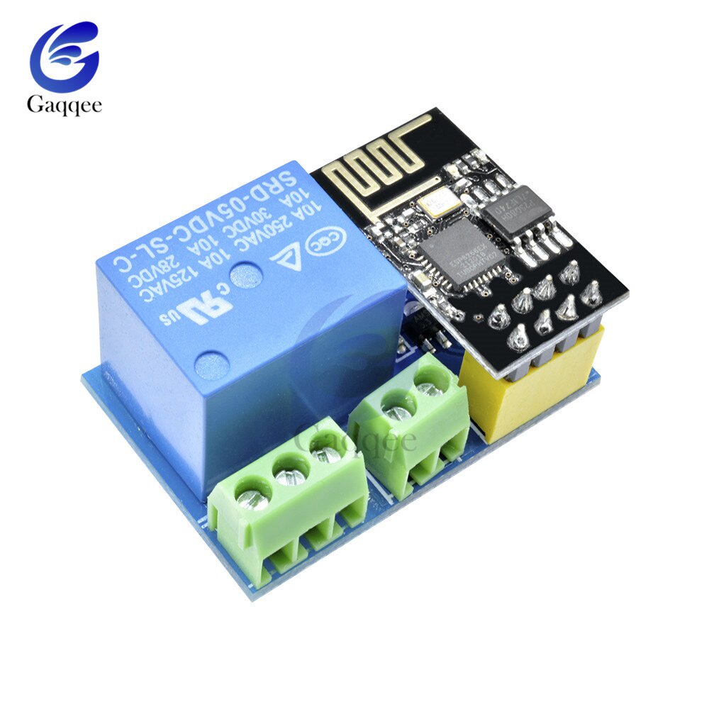 ESP8266 5V 1CH Relay Module ESP-01/01S WIFI Module for Arduino R3 ...