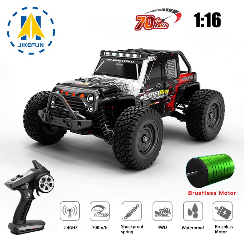 Brushless RC Car 70KM/H 4WD Remote Control Cars Electric High Speed Off ...