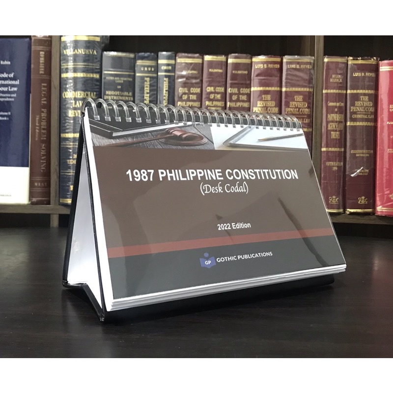 ┇۞(Codal) 1987 Philippine Constitution (Desk Codal) (2022 Edition ...