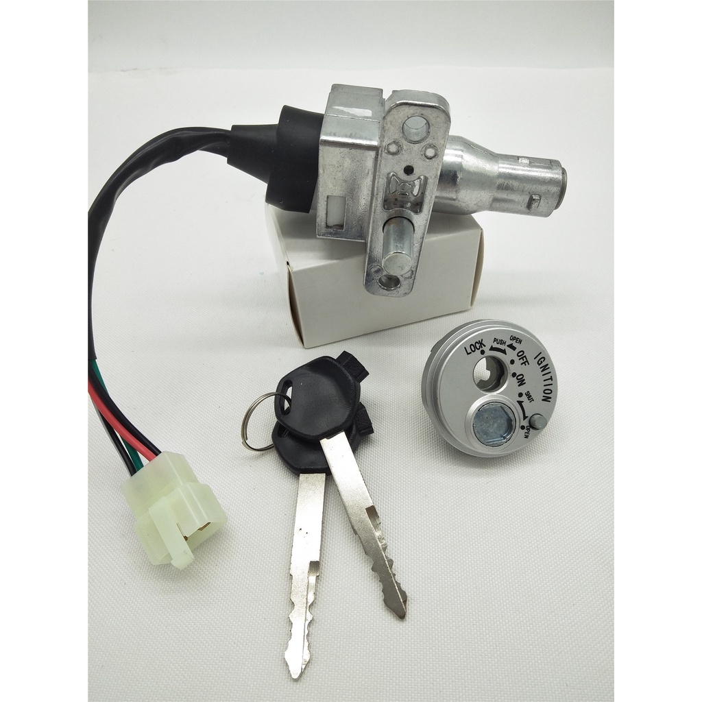 A515 Universal Motorcycle Ignition Switch Key With Wire For Yamaha ...