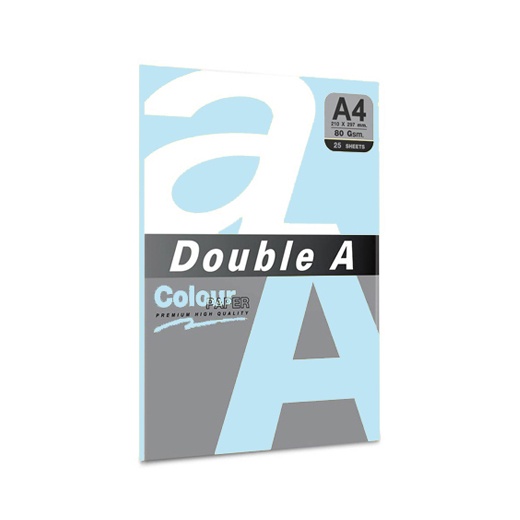 Double A Colour Paper 80gsm Blue A4 25s | Shopee Philippines