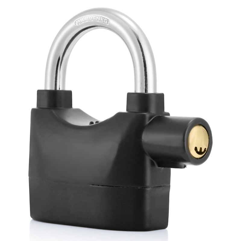 Heavy-Duty Anti-Theft Alarm Lock Waterproof Padlock for Motorcycles ...
