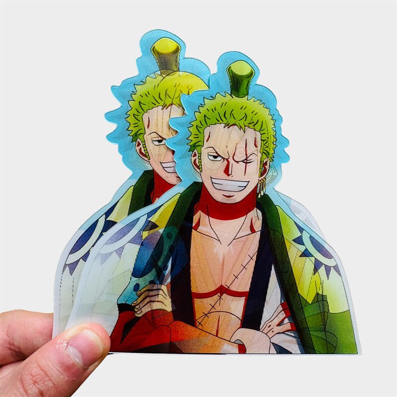 Japan Classic ONE PIECE Anime Sanji LUFFY Character 3D Lenticular ...