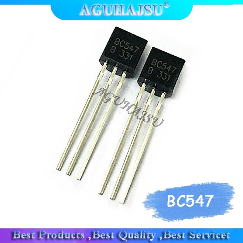 BC547B BC557B Each 50pcs all 100pcs/bag BC547 + BC557 NPN PNP ...
