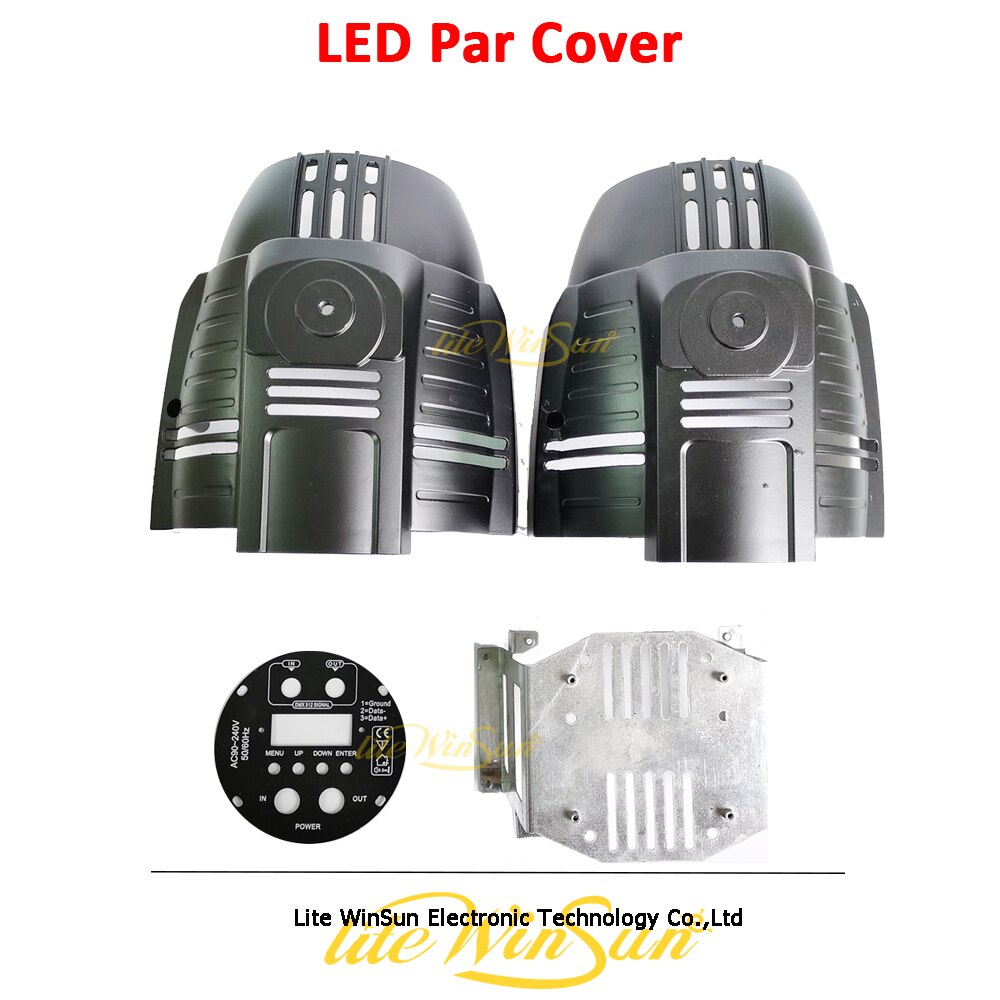 54x3W LED Par Lighting Cover Housing Spare Parts 18LED 24LED 100W 200W ...