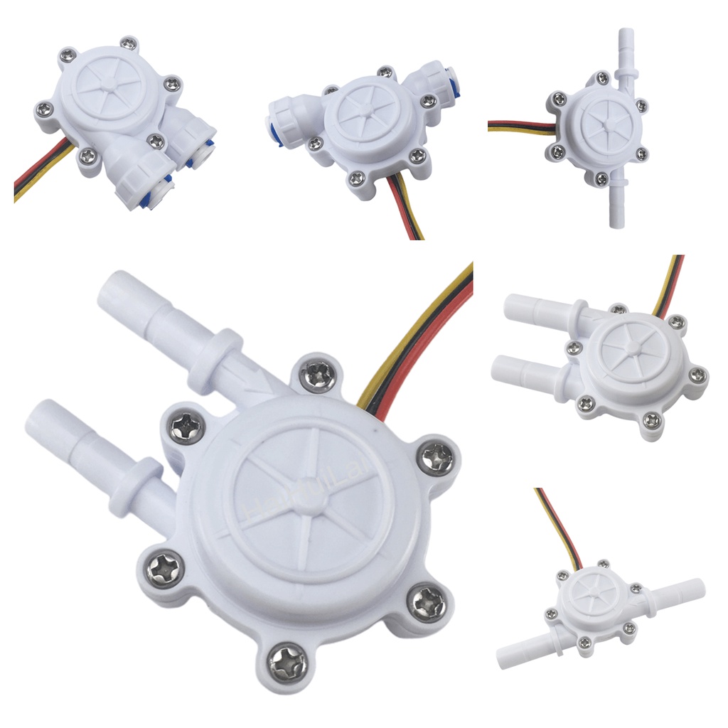 2022 New Mini Flow 0.1-2L/Min Water Flow Sensor 1/4 Use in Coffee Water ...
