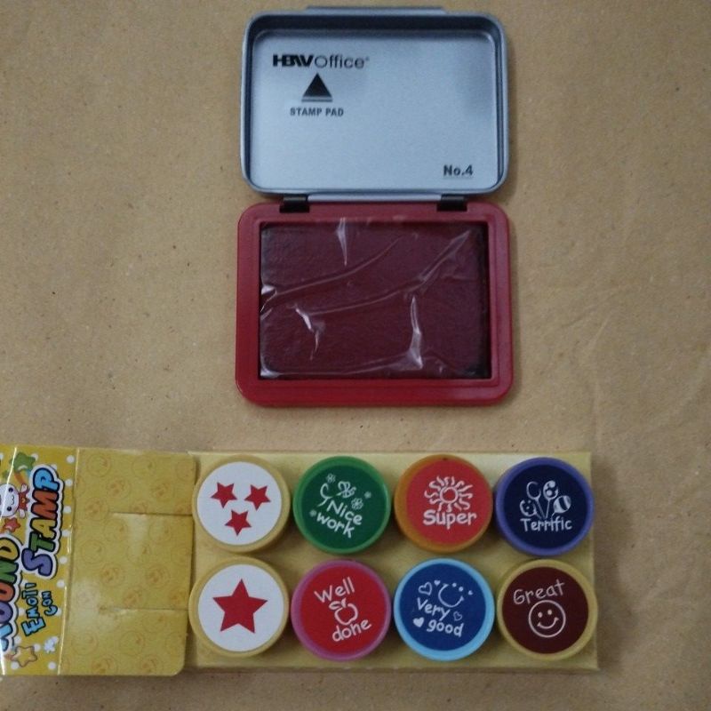 Emoticon round stamp / stamp pad | Shopee Philippines