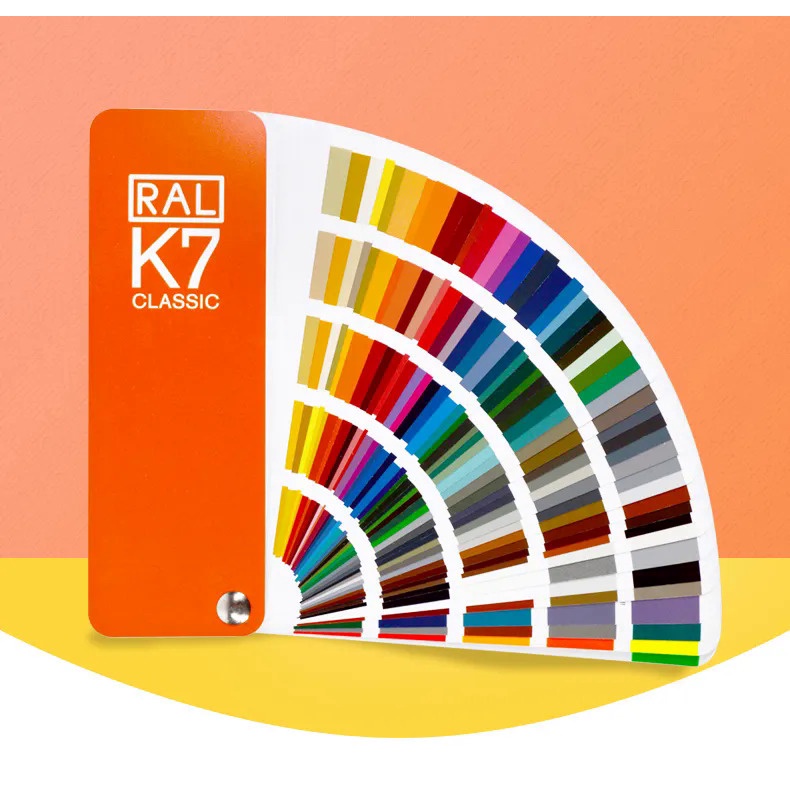 EVAH Original Germany RAL color card international standard Ral K7 ...