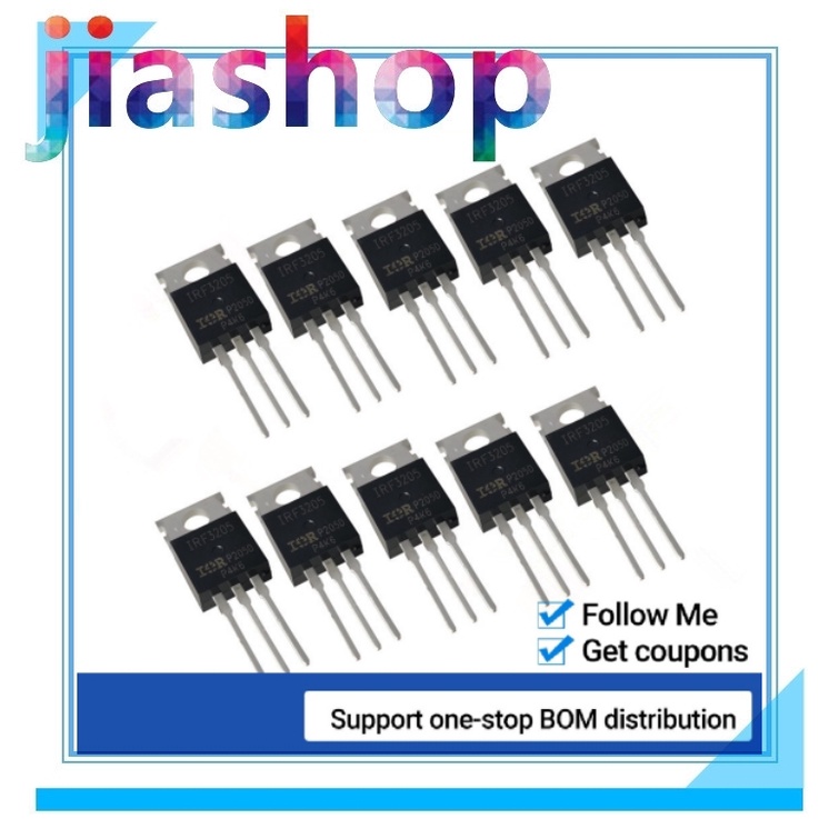 5Pcs Original Mosfet IRFZ44N IRF1010 IRF1404 IRF3205 IRF740 TO-220 Fast ...