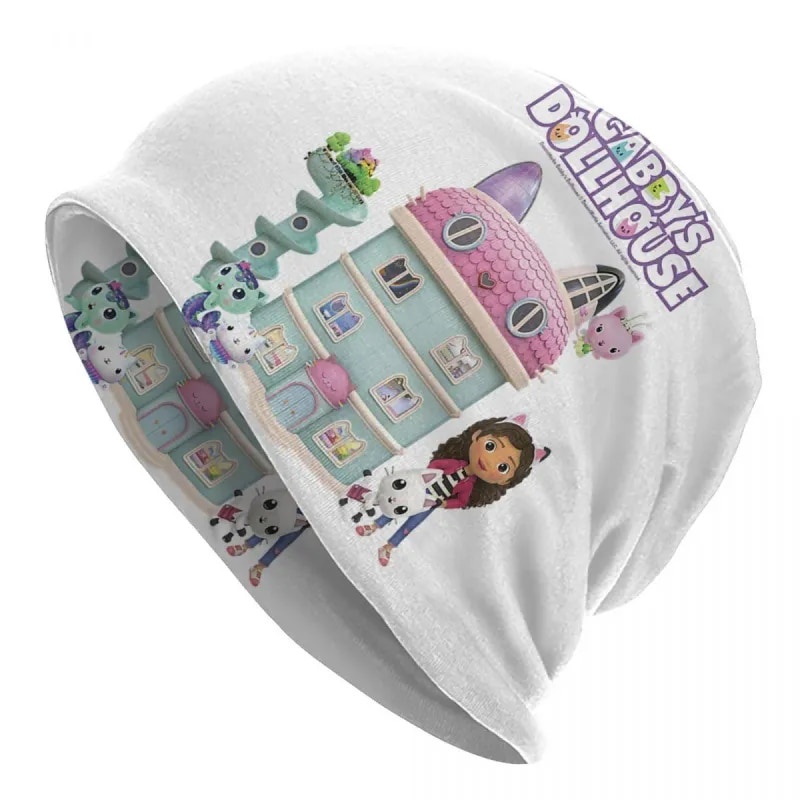 Gabbys Dollhouse Group Logo Bonnet Hat Knitting Hats Men Women Hip Hop ...