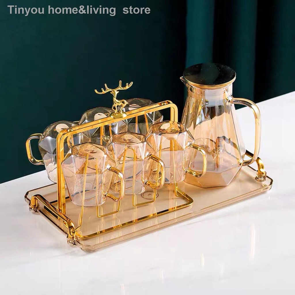 Lalagyan ng baso ♤Glass storage rack, drain cup holder for tea cups ...