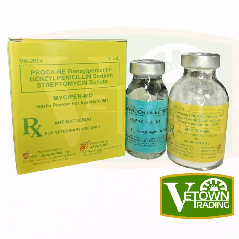 MYCIPEN-MD (Antibacterial) 10ml | Shopee Philippines