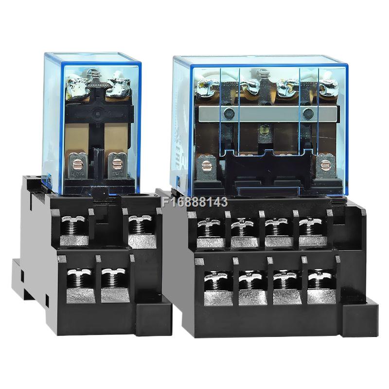 ☄Original Omron OMRON small relay LY2N-J LY4NJ-D2 with base 220V DC ...