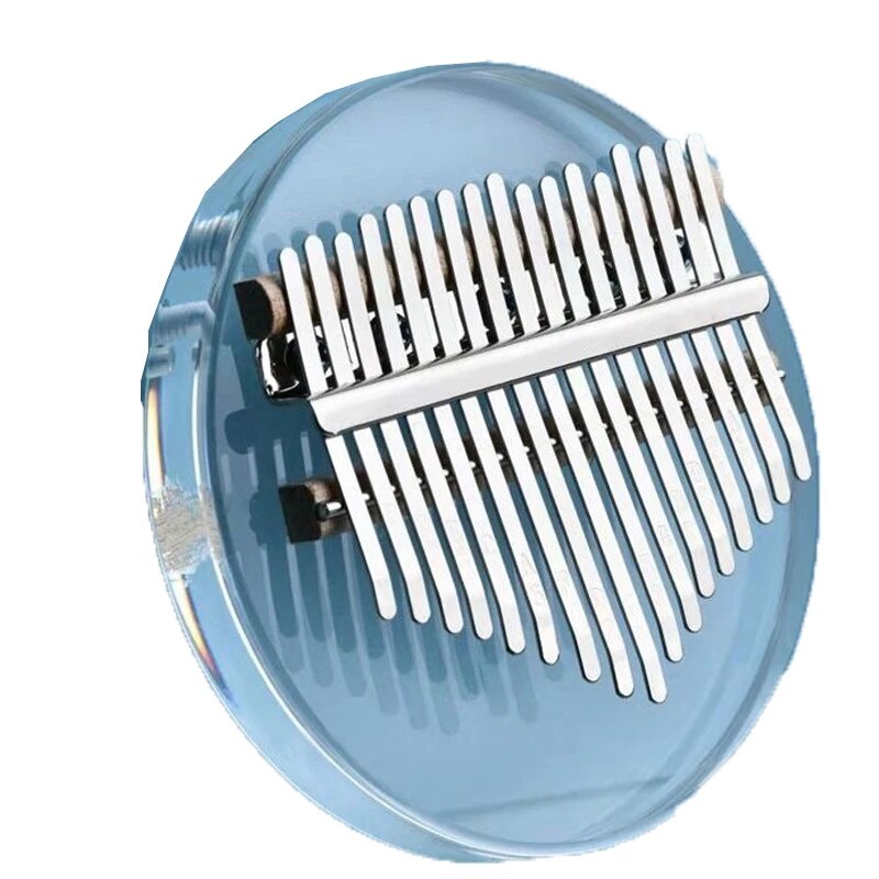 Kalimba 17 Keys Thumb Piano Considerate Gift With Lovely Pattern Tuner ...