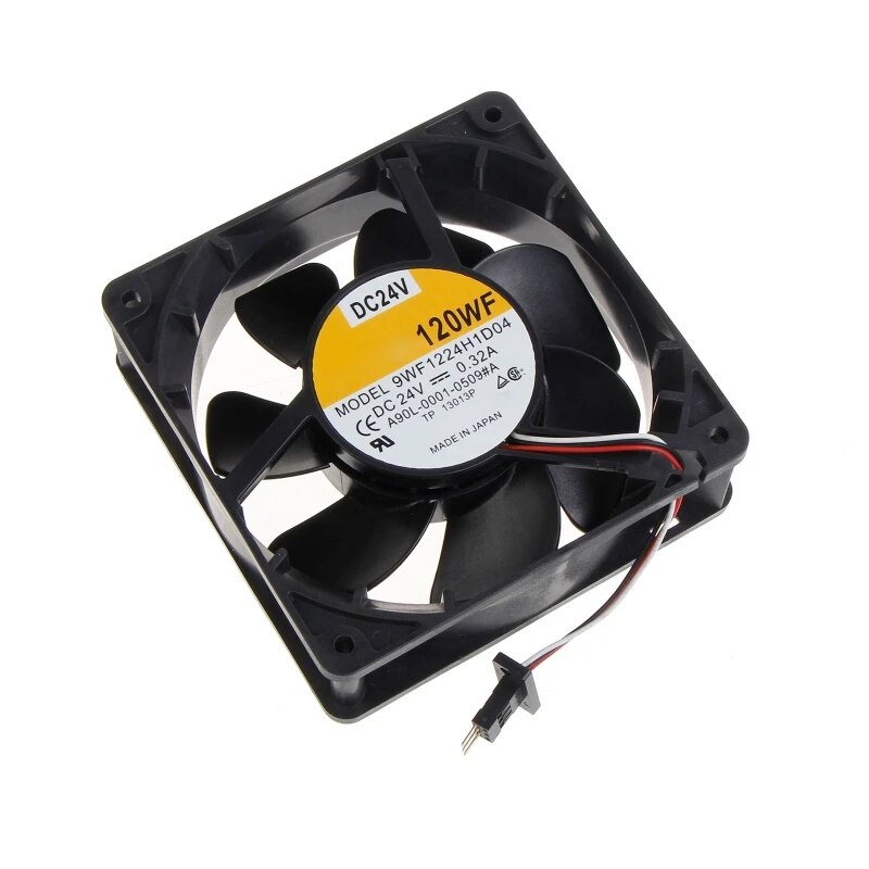 Original FANUC Cooling Fan 24V 0.32A 12cm 12038 Electric Inverter ...