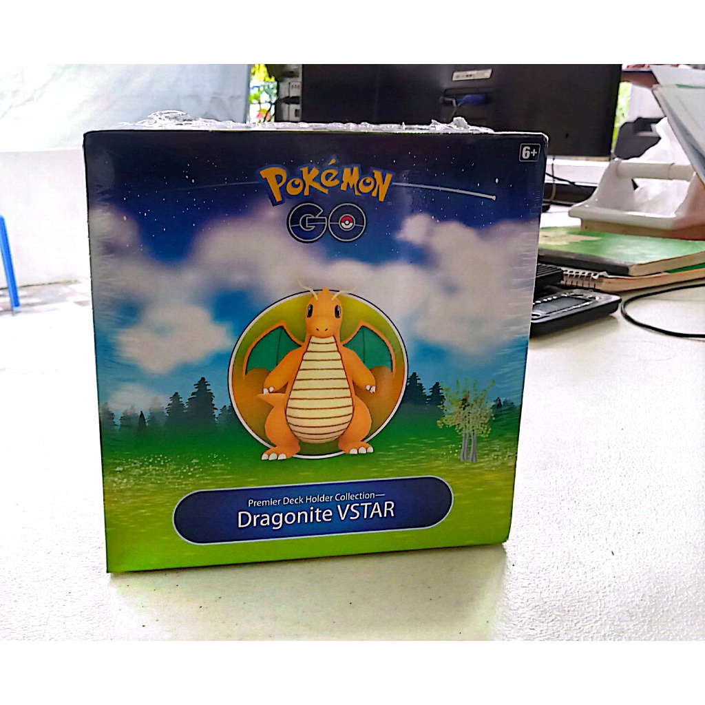 Pokemon TCG Dragonite VSTAR Premier Deck Holder Collection Sealed Box ...
