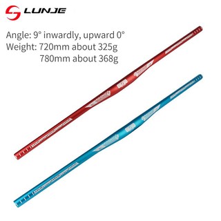 LUNJE bike handlebar 31.8x620/720/780mm straight aluminum alloy bicycle ...