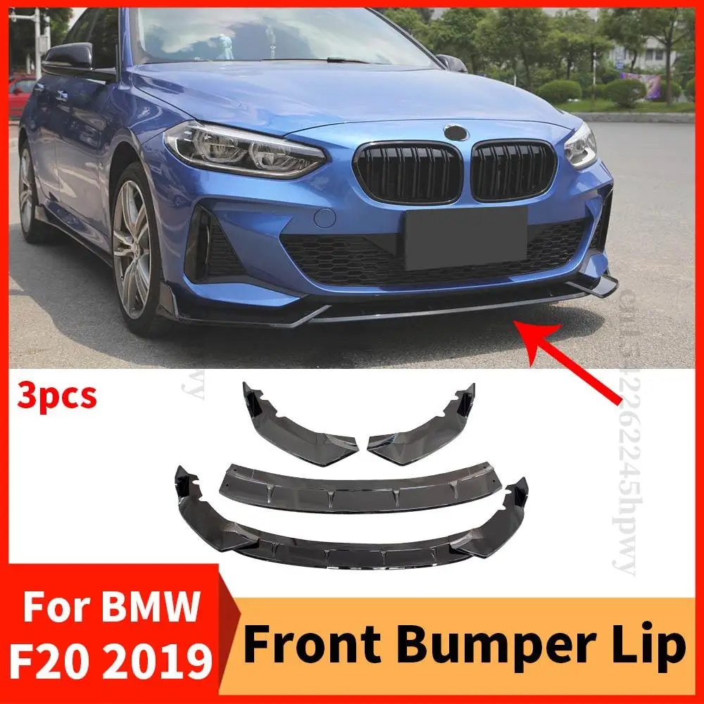 Body Kit Diffuser Spoiler Deflector Front Bumper Lip Chin Trim Styling ...