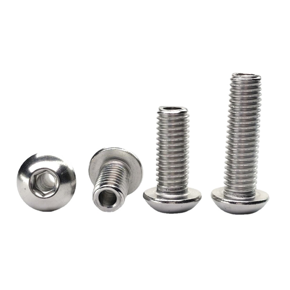 웃M5 M6 M8 M10 M12 Round Head Hexagon Hollow Screw Bolt Mask Machine ...