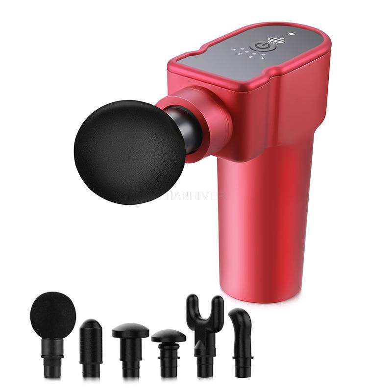 Mini fascia gun, vibration muscle relaxer, electric shock muscle ...