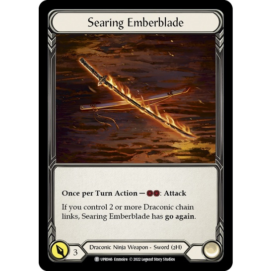 Searing Emberblade - Flesh And Blood (UPR) | Shopee Philippines