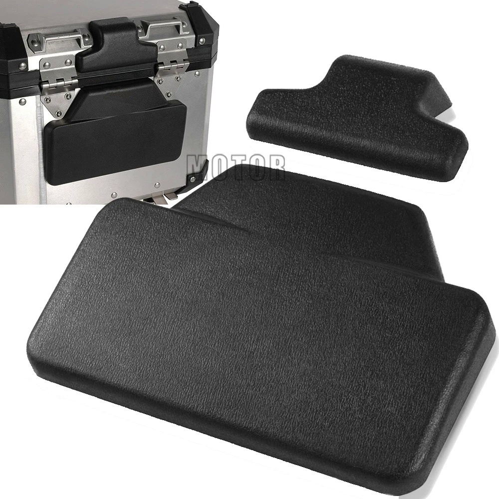 Motorcycle Top Case Backrest Cushion Trunk Sticker Passenger Back Pad ...