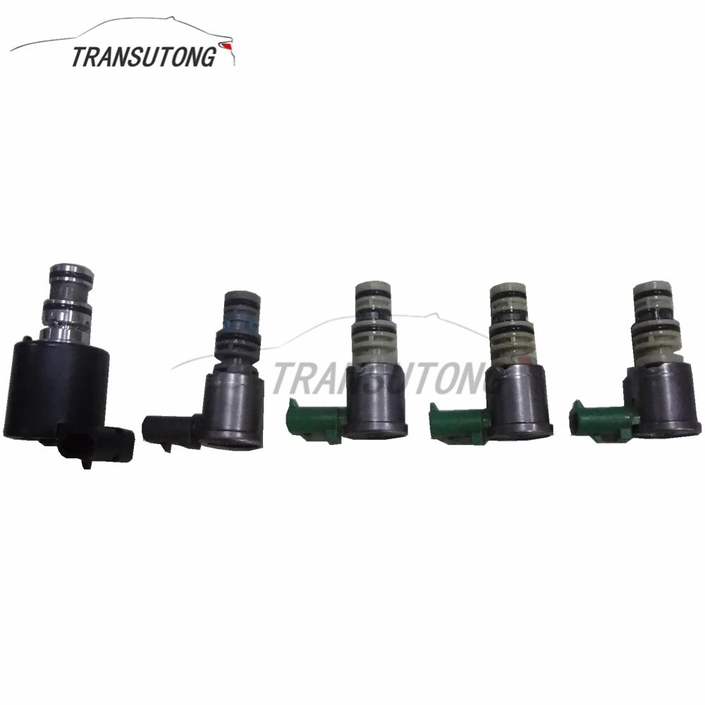 5PCS 5L40E Transmission Master Shift EPC TCC Lock Up Solenoids Control ...
