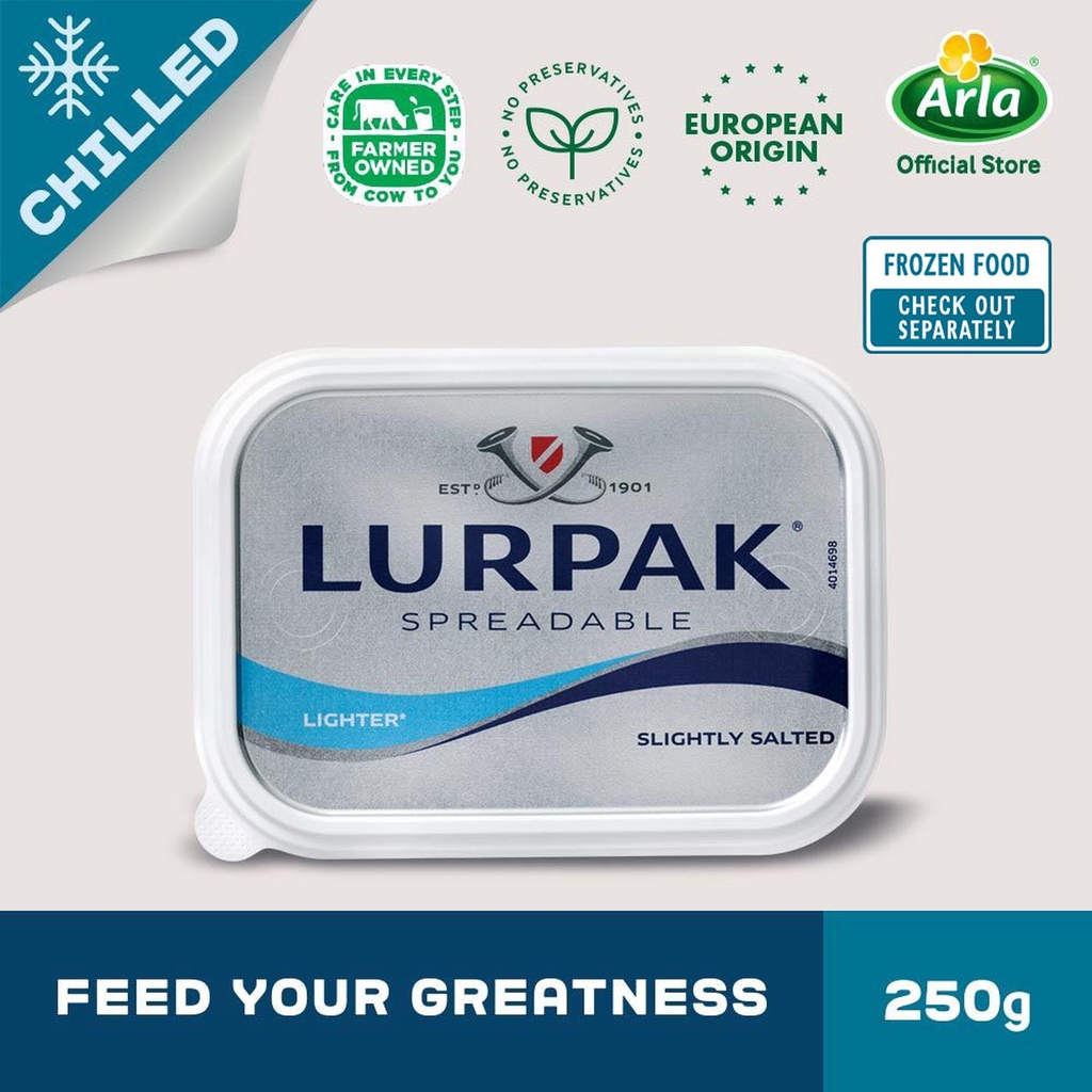 Lurpak Lighter Spreadable 250g | Shopee Philippines