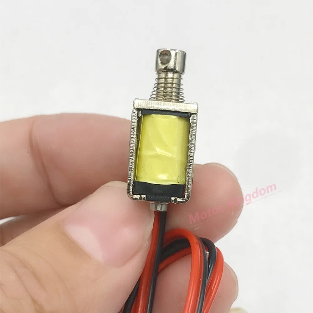 DC 3V 5V 6V 9V 12V 8mm*10mm Mini Push/Pull-Type Linear Electric ...