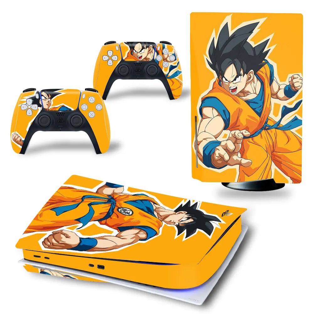 Dragon Ball Anime Goku PS5 Disc Edition Skin Sticker Decal For ...