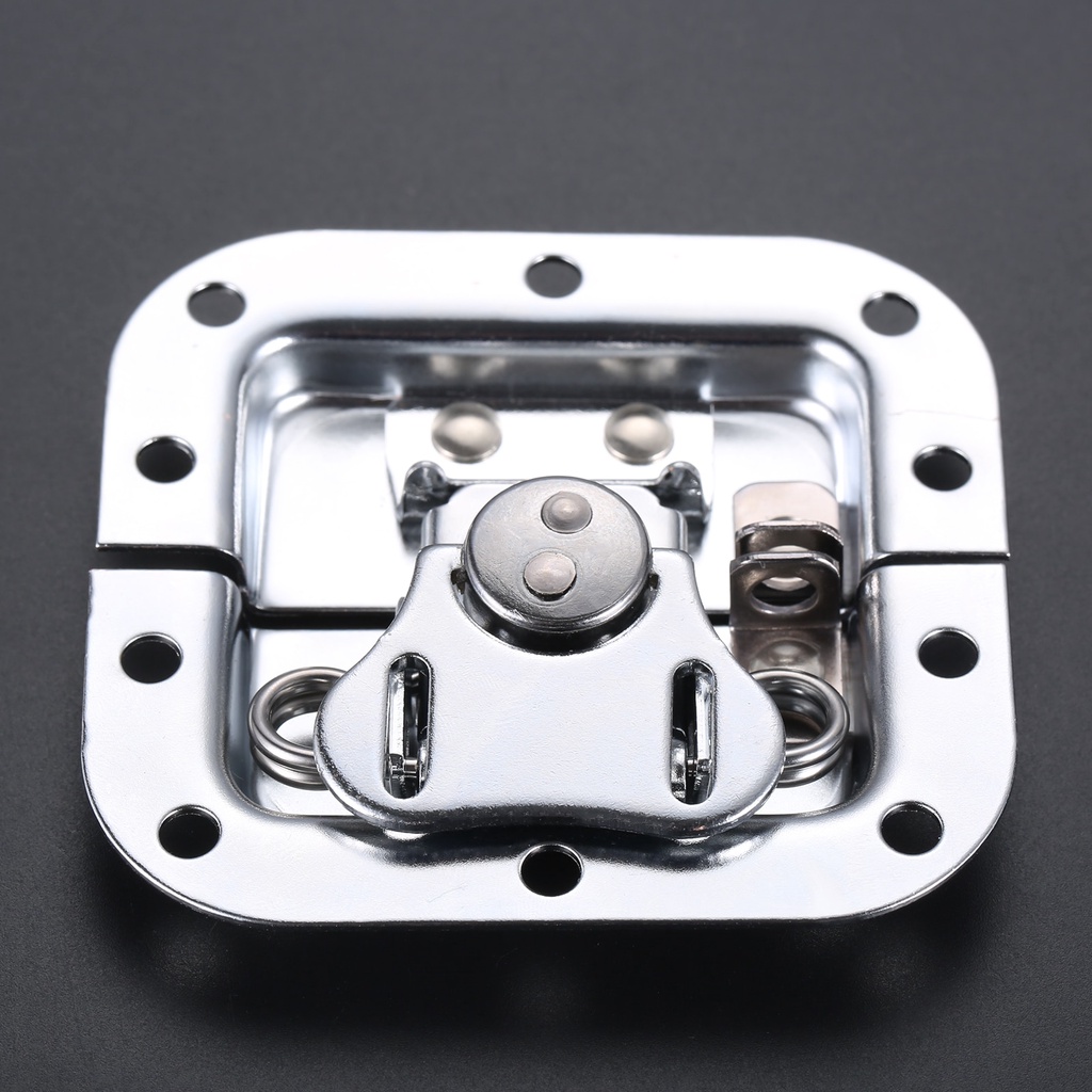 Metal 82*77mm Road Flight Case Spring Loaded Recessed Buckle Butterfly ...