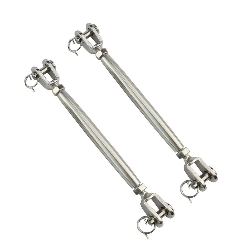 ⓥ2PCS 316 Stainless Steel Closed Body Sailboat Rigging Hardware ...