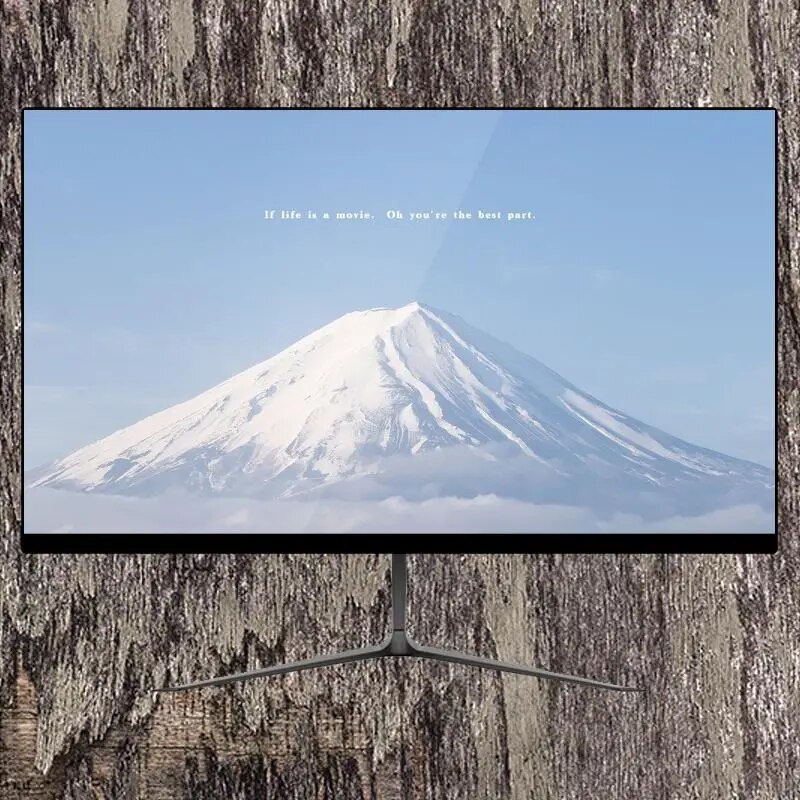 ⓛNarrow Bezel Monitor Computer Screen Portable 24 Inch Gaming Office ...