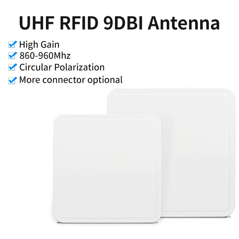 ☬Fonkan Long Range ISO 18000-6C 860-960Mhz 9dbi UHF RFID Reader Antenna ...