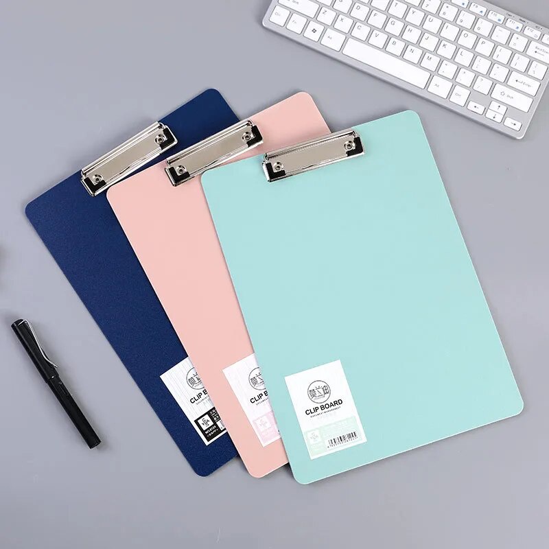 A4 Kawaii File Folder for Document Clipboard Writing Pad Memo Pad Paper ...