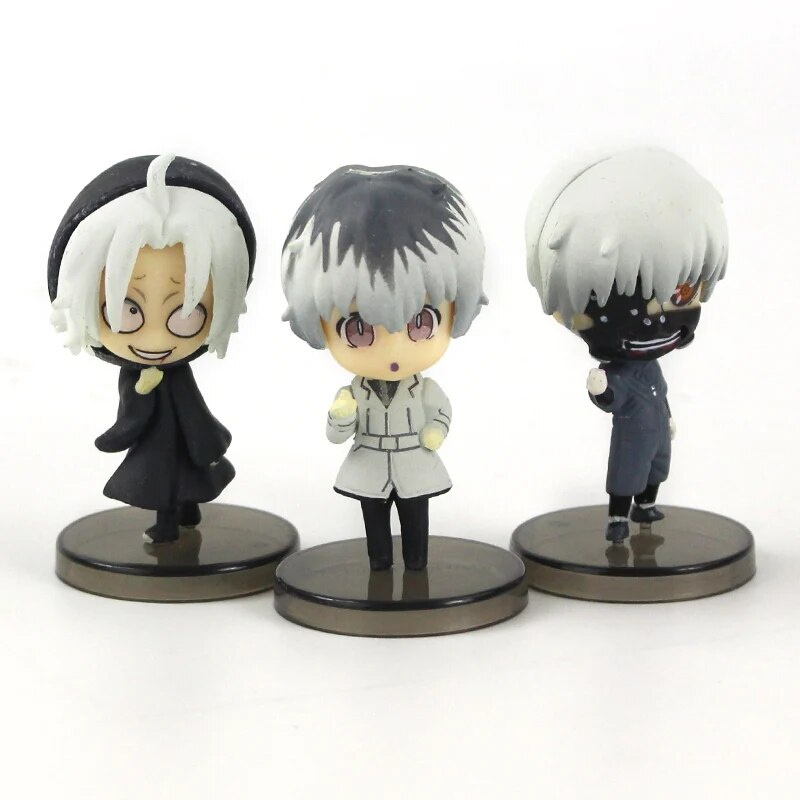 웃5cm 6pcs/set Tokyo Ghoul re Kaneki Ken Sasaki Haise Takizawa Juuzou ...