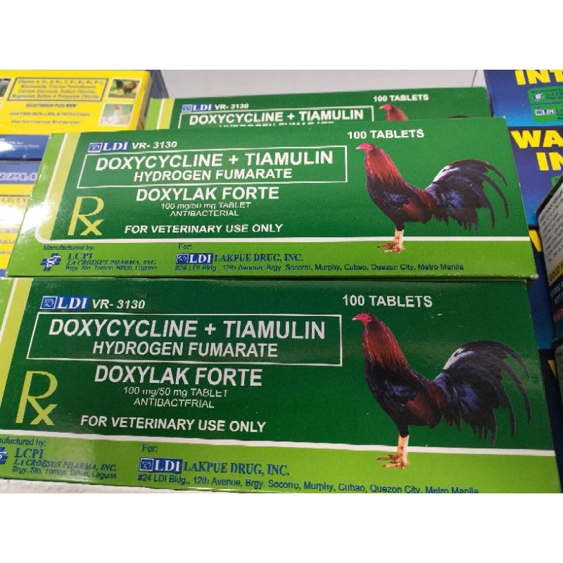 Doxylak Forte For GameFowl Sold Per Box 100 | Shopee Philippines