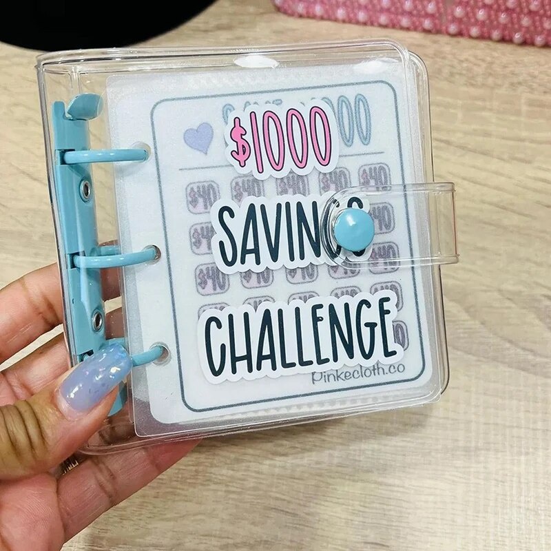 ♜1000 Savings Challenge Binder, Money Saving Binder, Savings Challenges ...