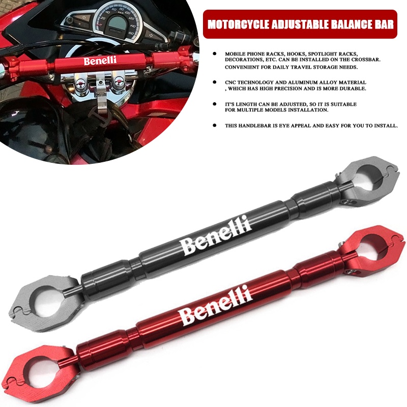 OLoBBoleMotorcycle Phone Holder Balance Bar Handlebar Crossbar For ...