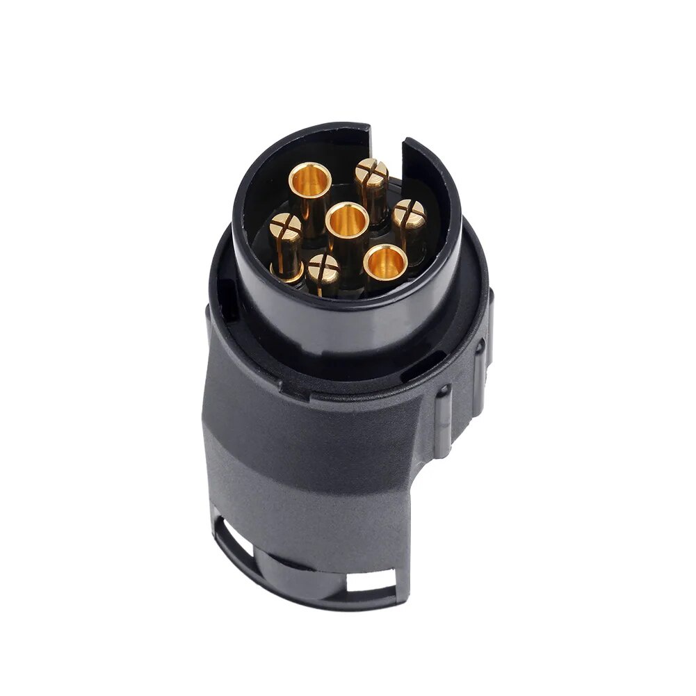 7 Pin To 13 Pin Caravan Adaptor Towbar Towing Socket Electrical ...