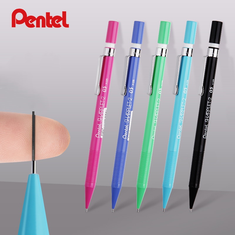 유Japan Pentel A125 0.5mm Mechanical Pencil Simple Candy Color ...