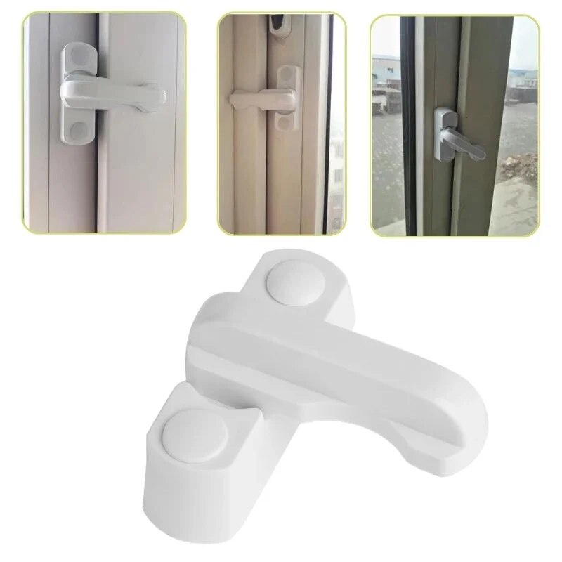 1Pc Burglar-proof Padlock Inward Opening Child Safe Door Sash Lock ...